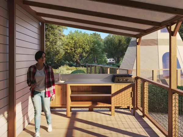 Mobile home hire - Roan Luxury Camping Holidays